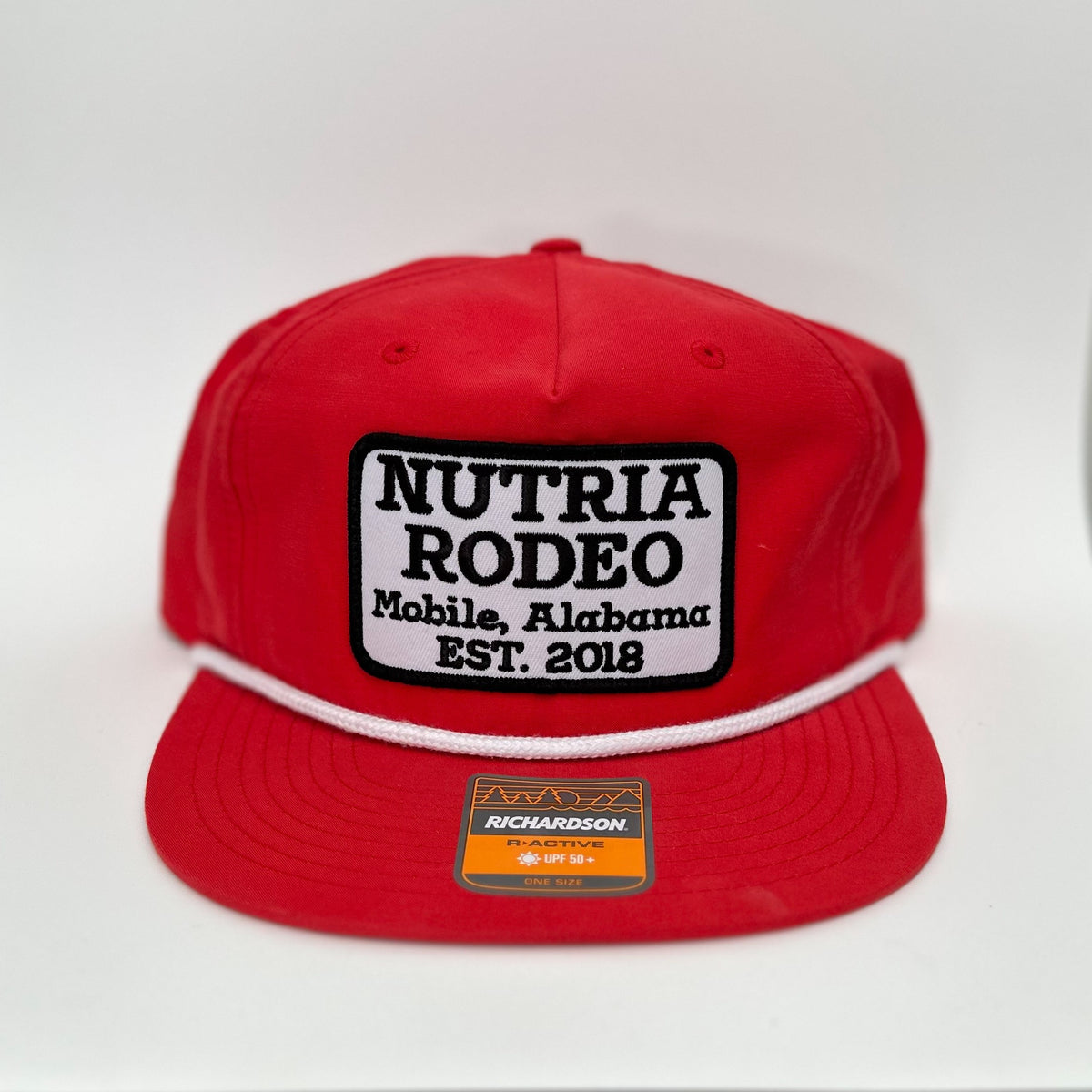 Nutria Rodeo Patch Rope Hat in Red – The Nutria Rodeo Trading Co.